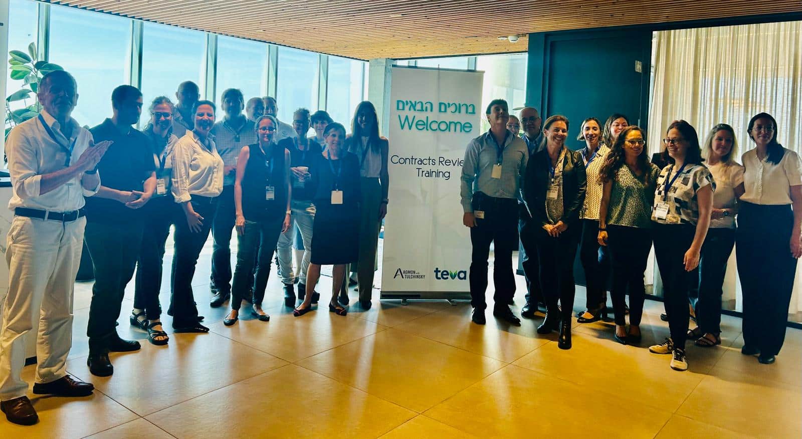 Contract review training for Teva's IP and Legal department - Agmon and ...